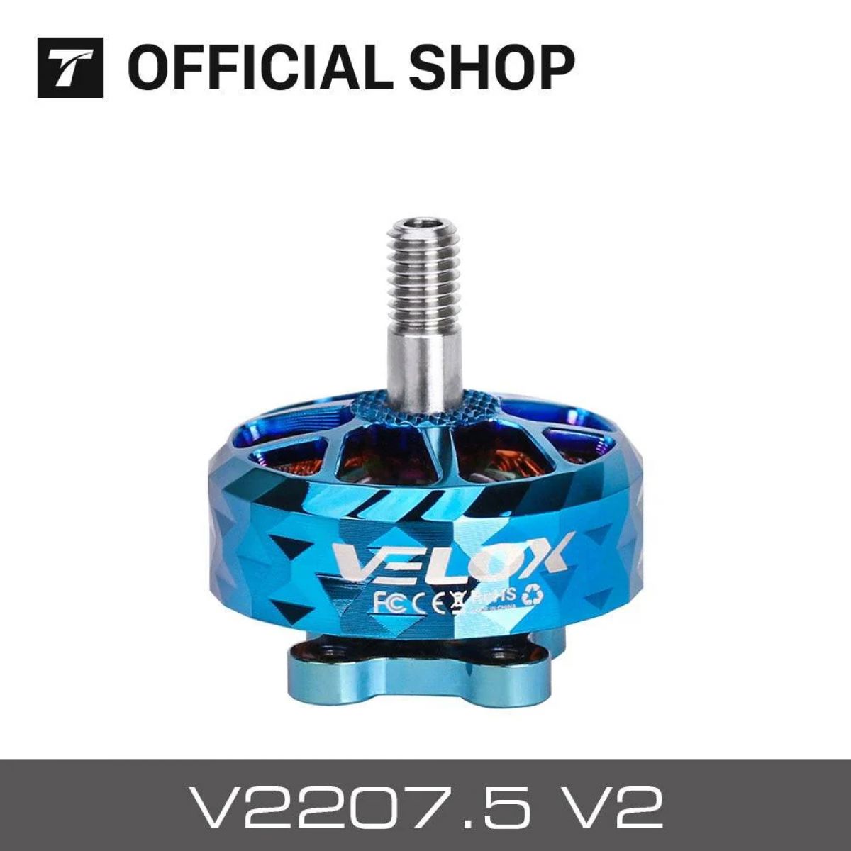 Бесщеточный мотор T-MOTOR V2207.5 V2 Veloce Series для дронов ...