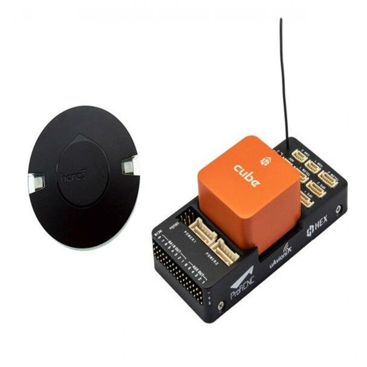 Контроллер полёта Hex Pixhawk2.1 Orange Cube — автопилот FC для БПЛА ...